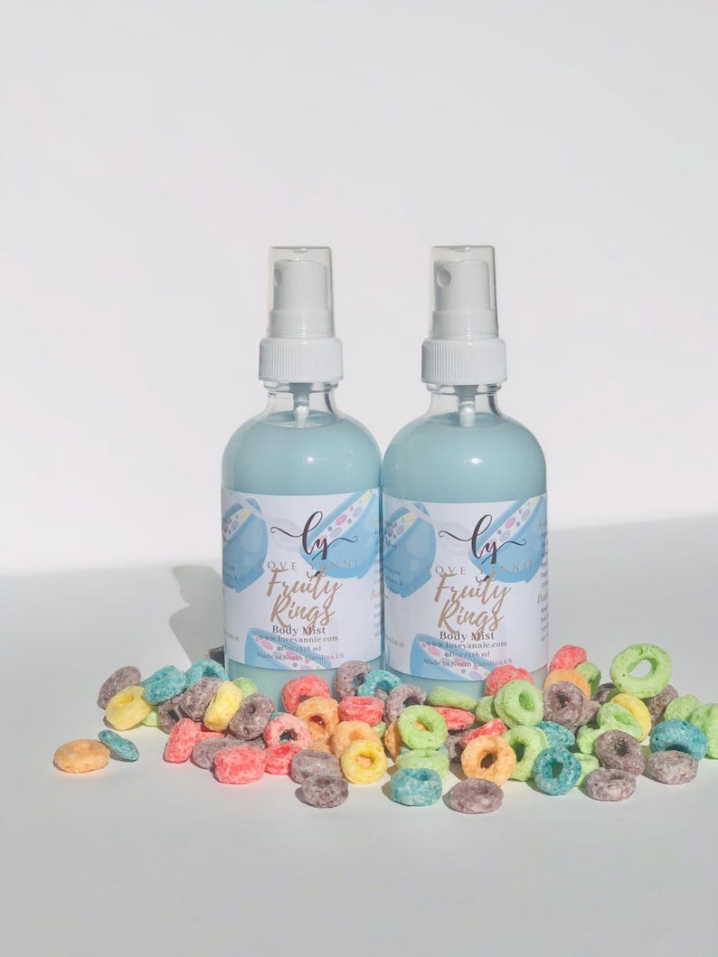 Fruity Rings Body Mist Vegan Body Care Self Care Gift for Women Body ...