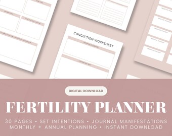 Fertility Planner Printable - Etsy