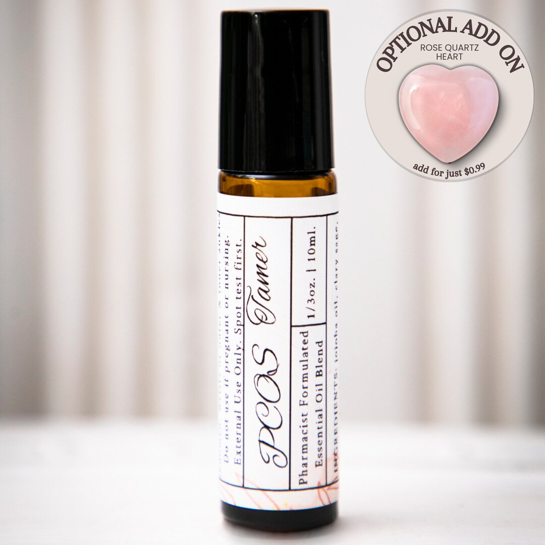 PCOS Support Essential Oil Blend, Natural Aromatherapy, Polycystic ...
