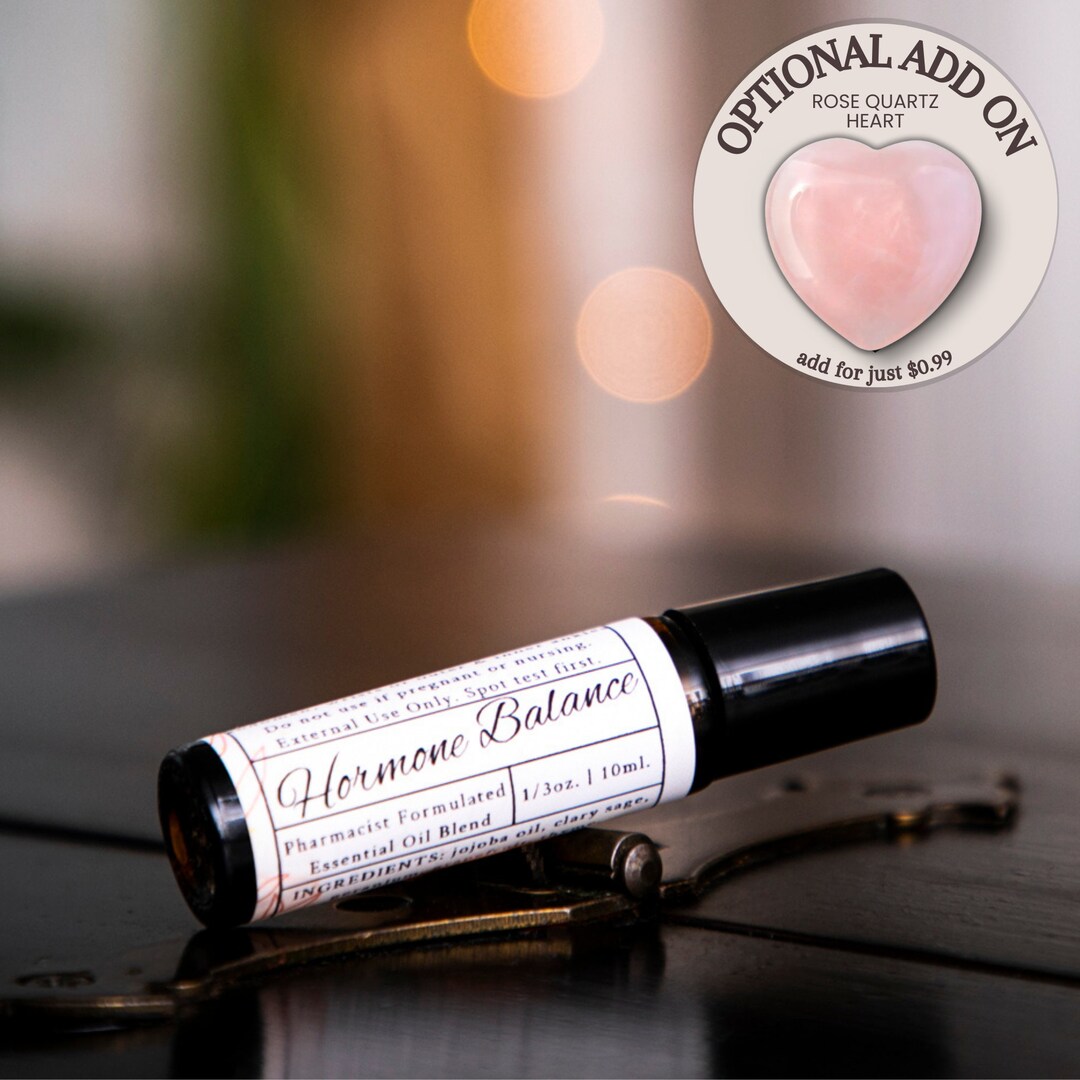 Hormone Support Essential Oil Blend, Organic Menstrual Support for PMS ...
