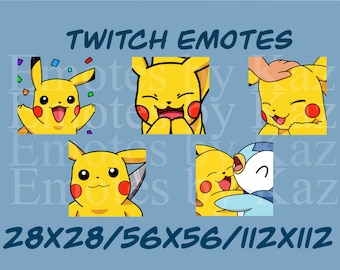 Animated Mocking Pikachu Emote for Twitch & Discord - Etsy