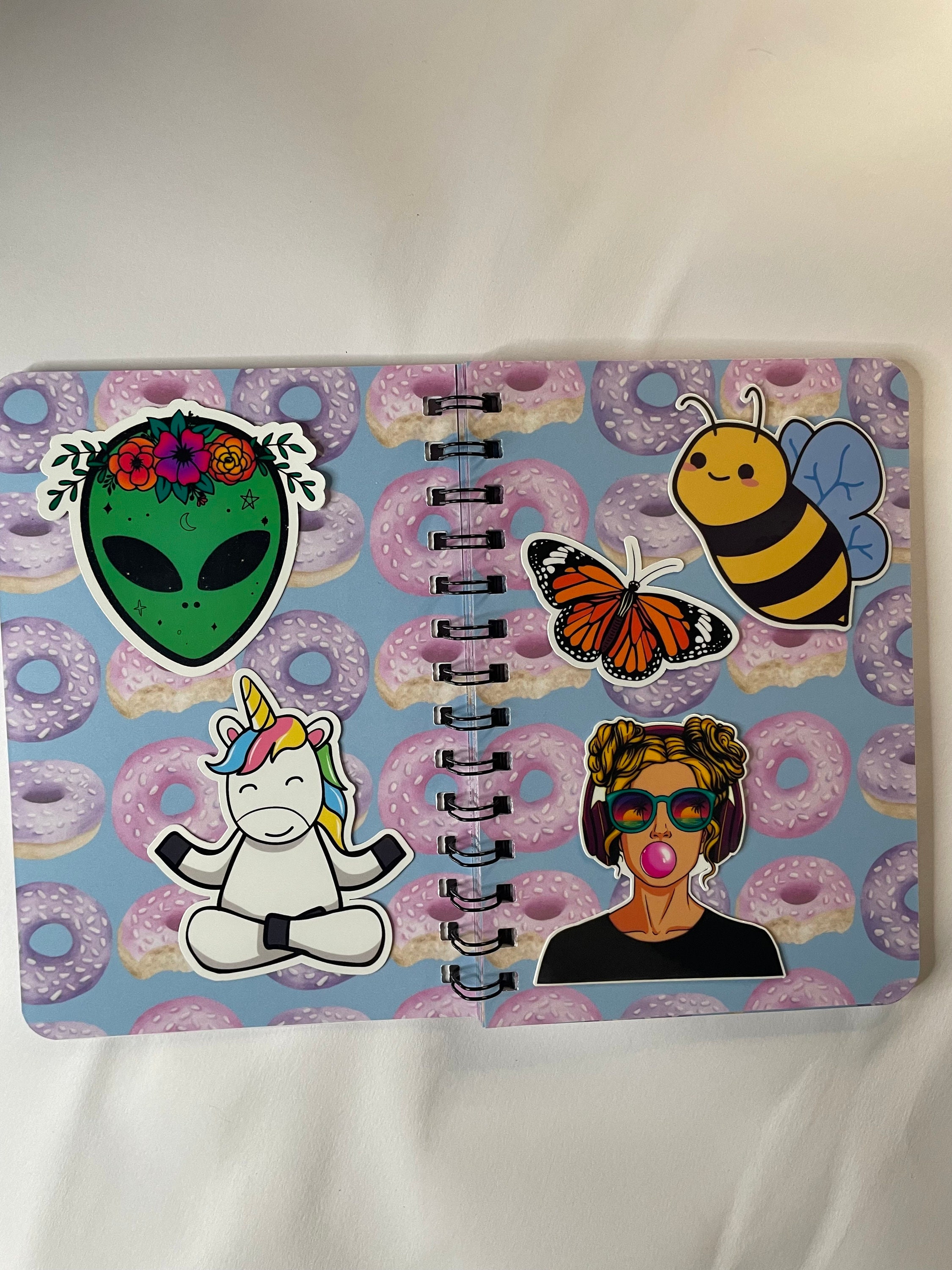 Reuseable Sticker Album Sticker Collector Book Sticker Lover - Etsy