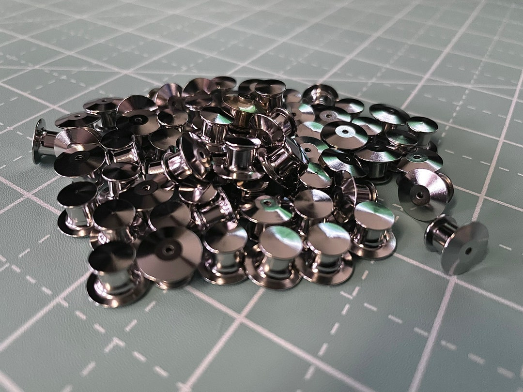 Pack of 5 Locking Clutch Pin Backs, Pin Fasteners Set, Safety Pin ...