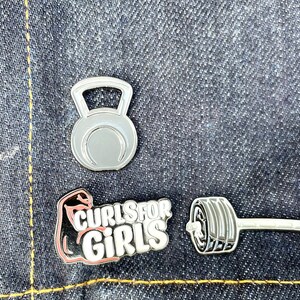 Kettlebell Pin Exercise Pin Fitness Gym Pin Gift for Him Cute Gift for ...
