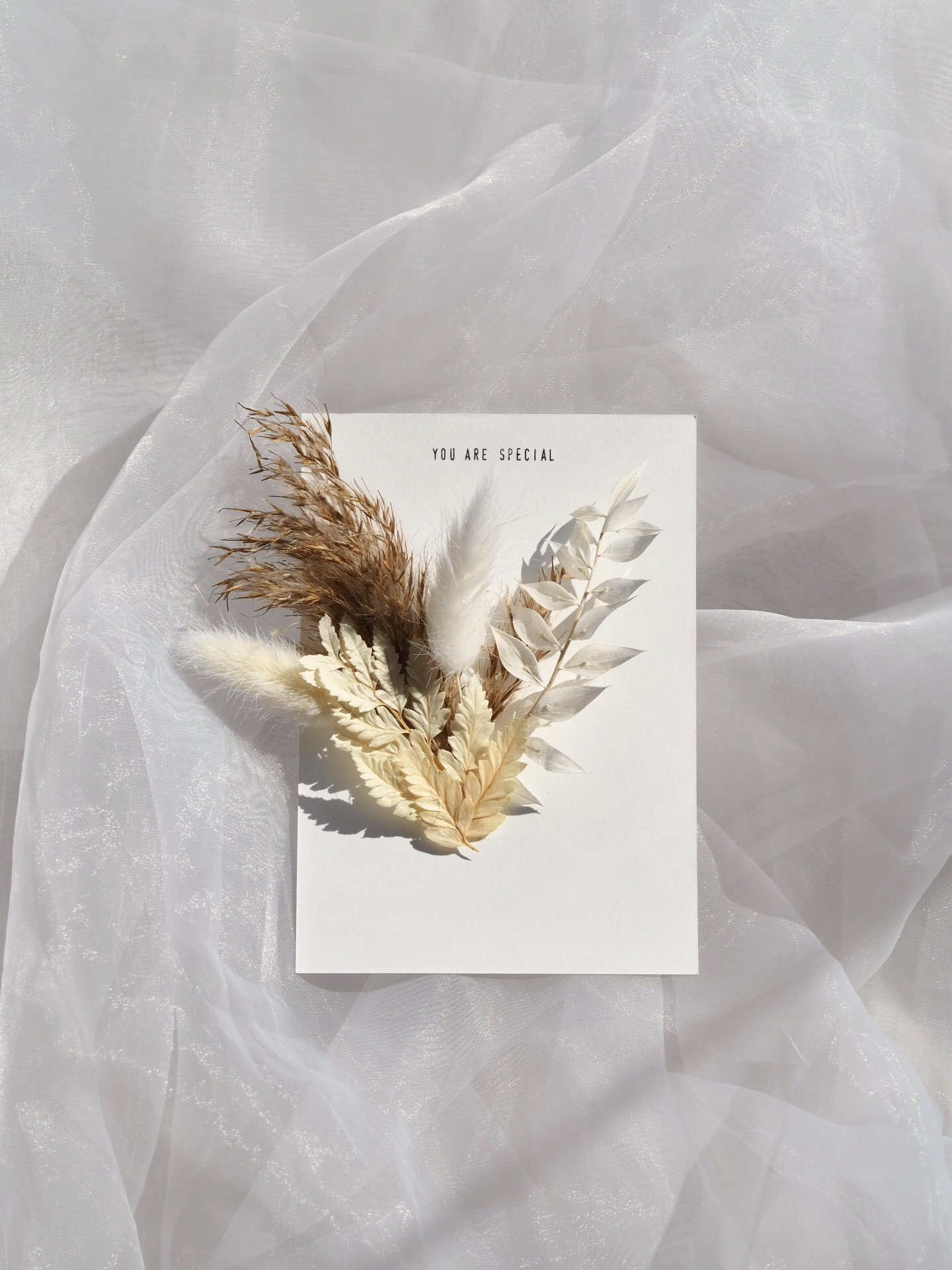 Dried Flower Greeting Cards | Birthday Card | Thank You Card | Dried ...