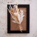 Dried Flower Frame Dried Flower Art - Etsy