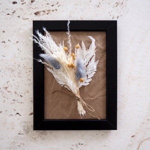 Dried Flower Frame Dried Flower Art - Etsy
