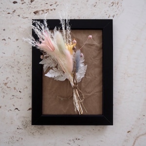 Dried Flower Frame Dried Flower Art - Etsy