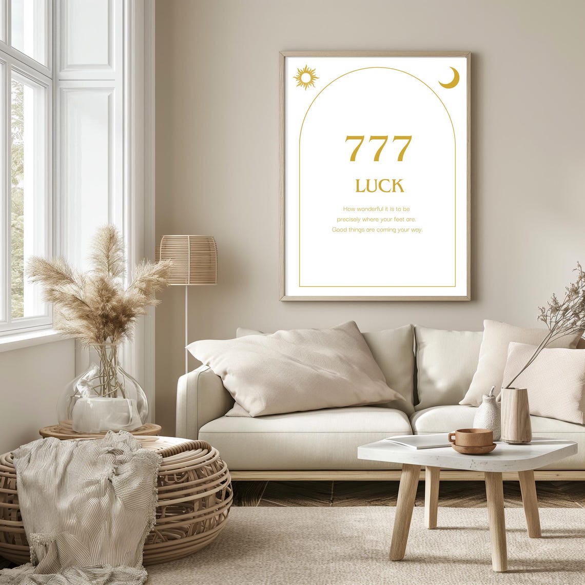 777 Angel Numbers Poster Day - Etsy