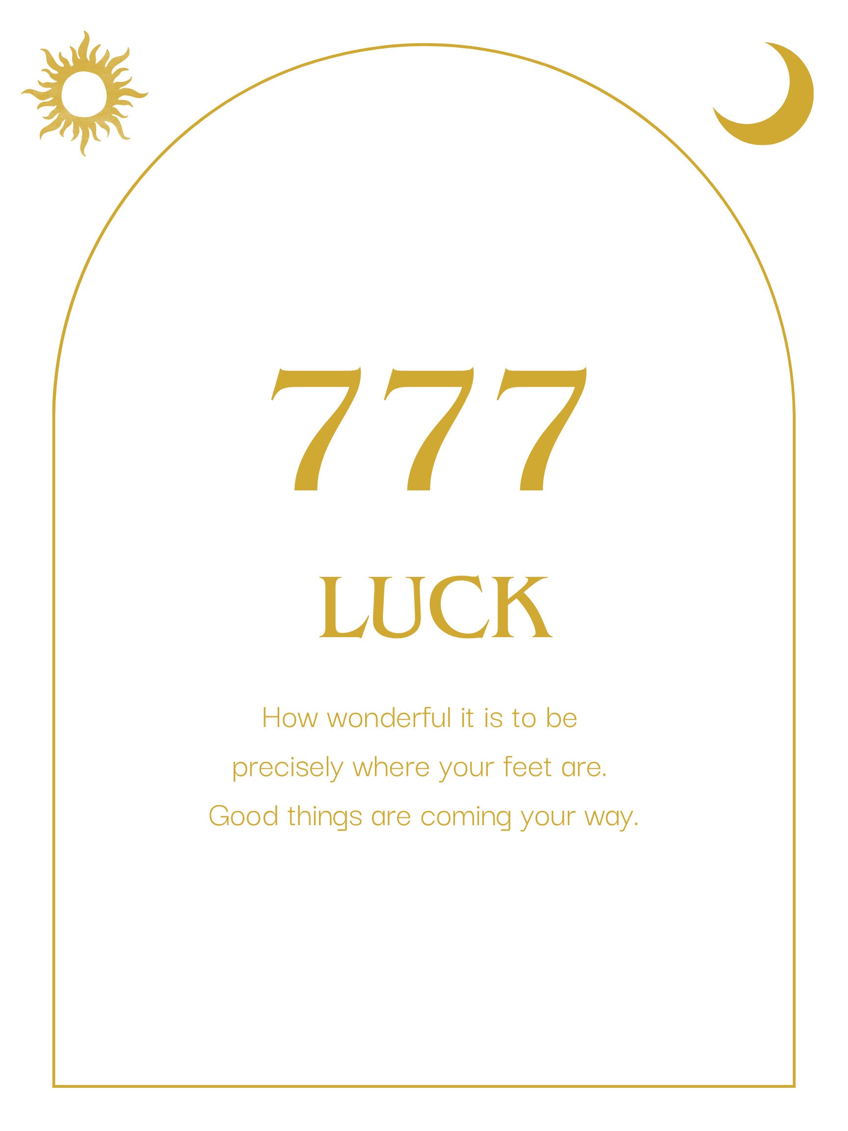 777 Angel Numbers Poster Day - Etsy