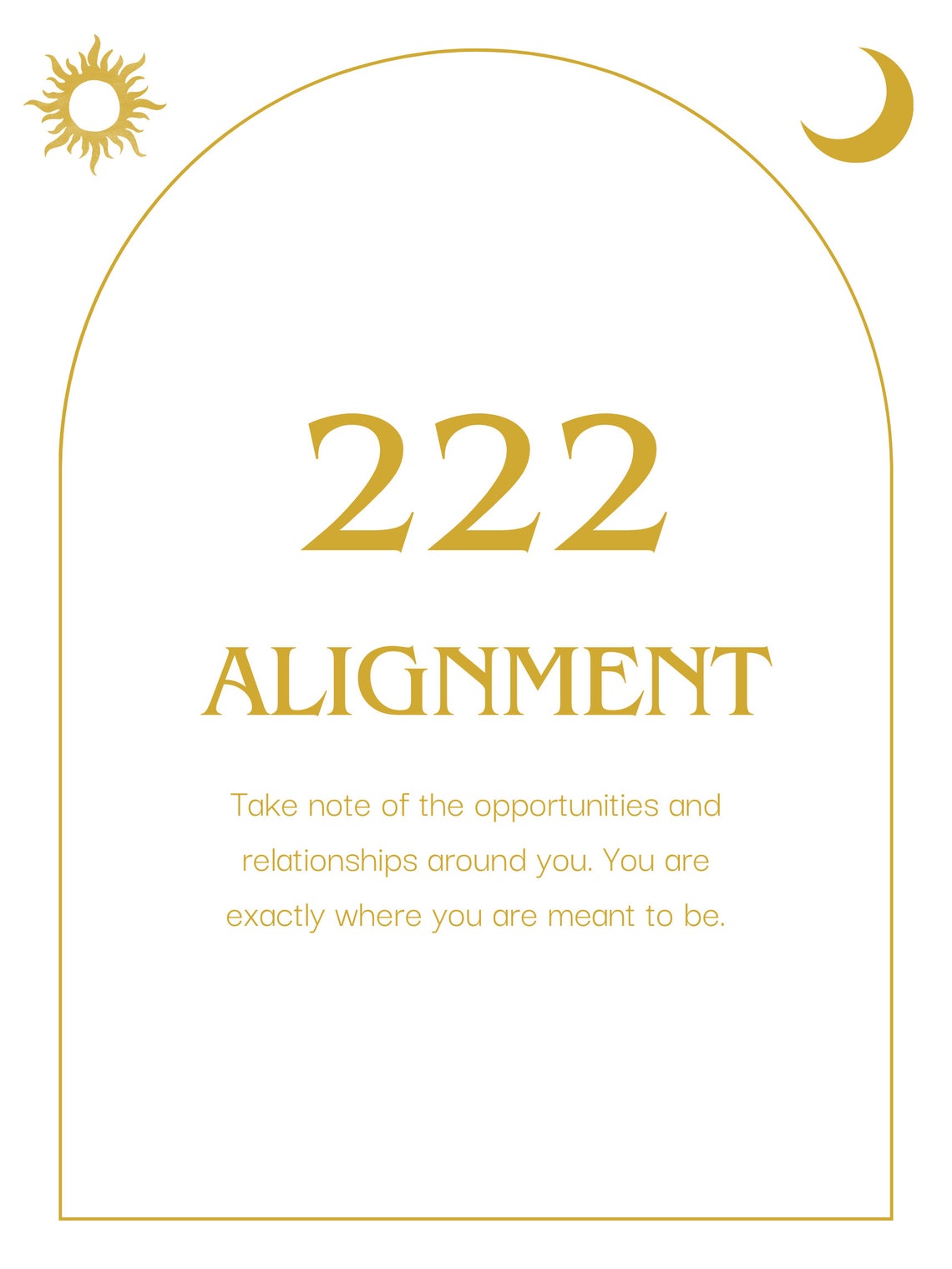 222 Angel Numbers Poster Day - Etsy