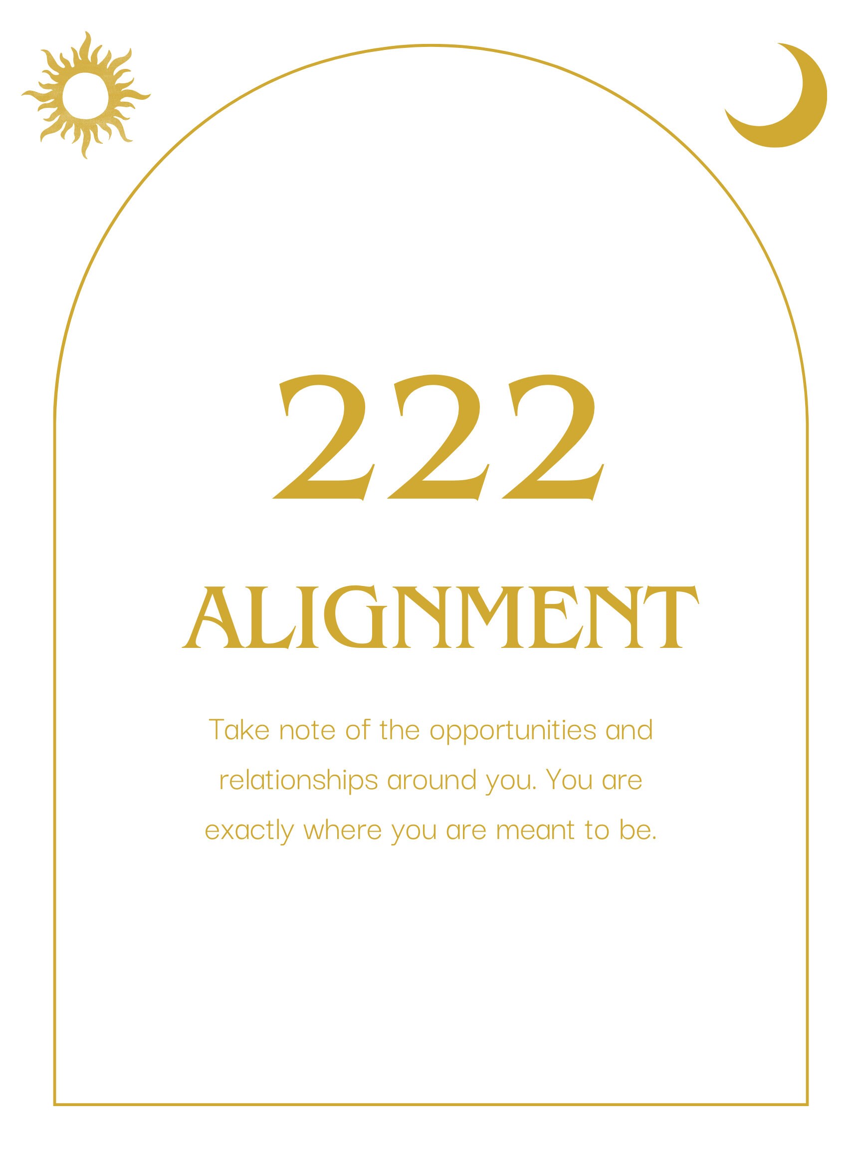 222 Angel Numbers Poster Day - Etsy