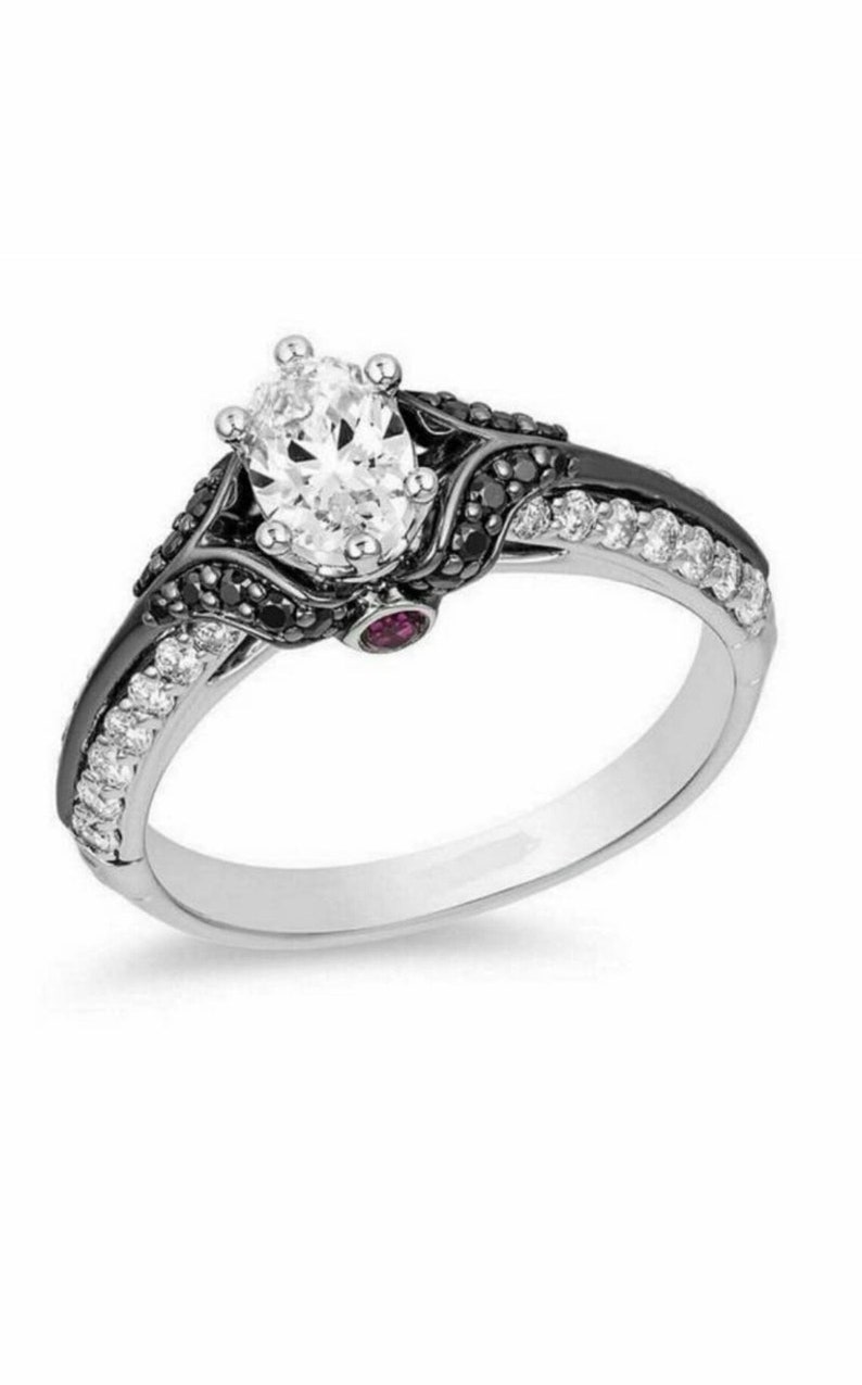 Enchanted Villains Evil Queen Ring Handmade Jewellery Oval - Etsy