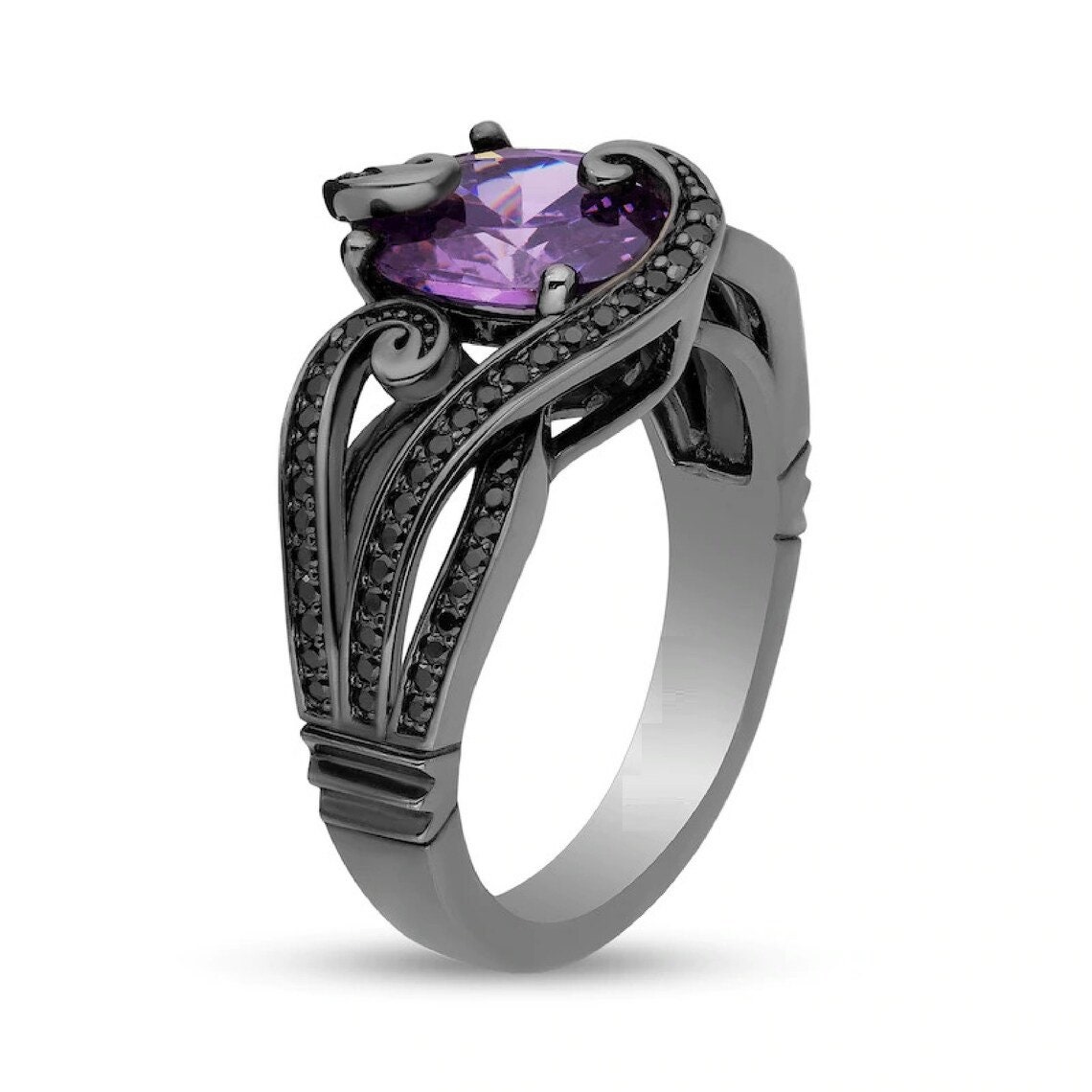 Enchanted Disney Villains Ursula Oval Amethyst and Enhanced - Etsy Enchanted Disney Villains Ursula Oval Amethyst and Enhanced - Etsy