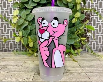 Pink Panther Cup - Etsy