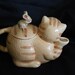 Ginger Tabby Cat Teapot With Mice - Etsy