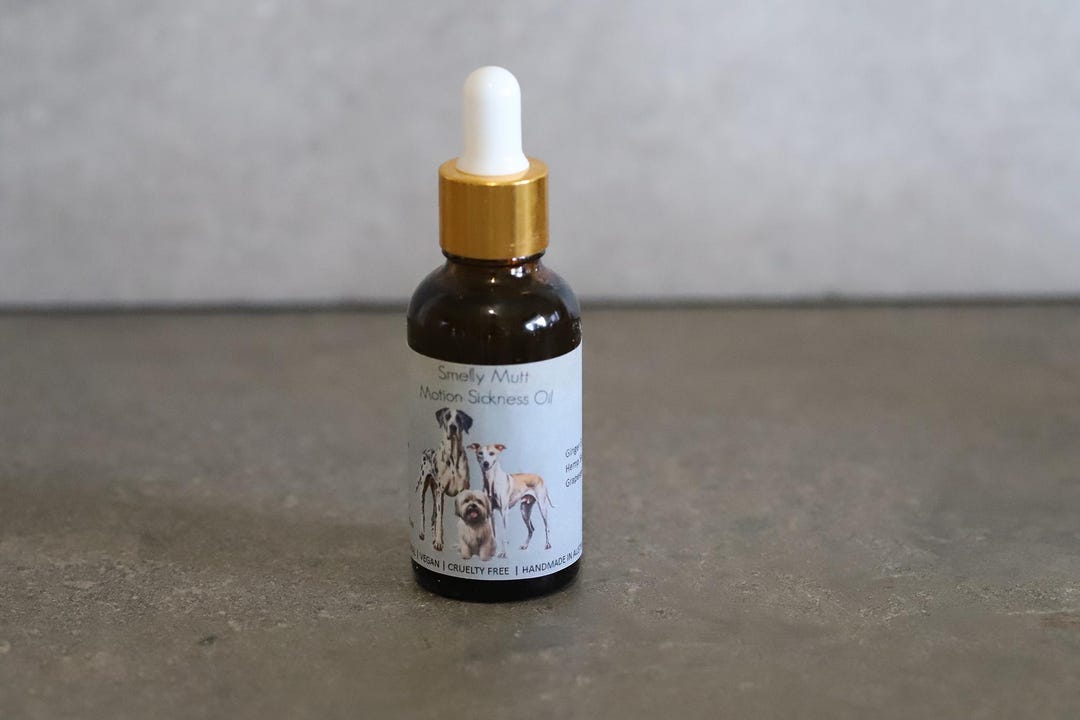 Motion Sickness Oil for Dogs - Etsy