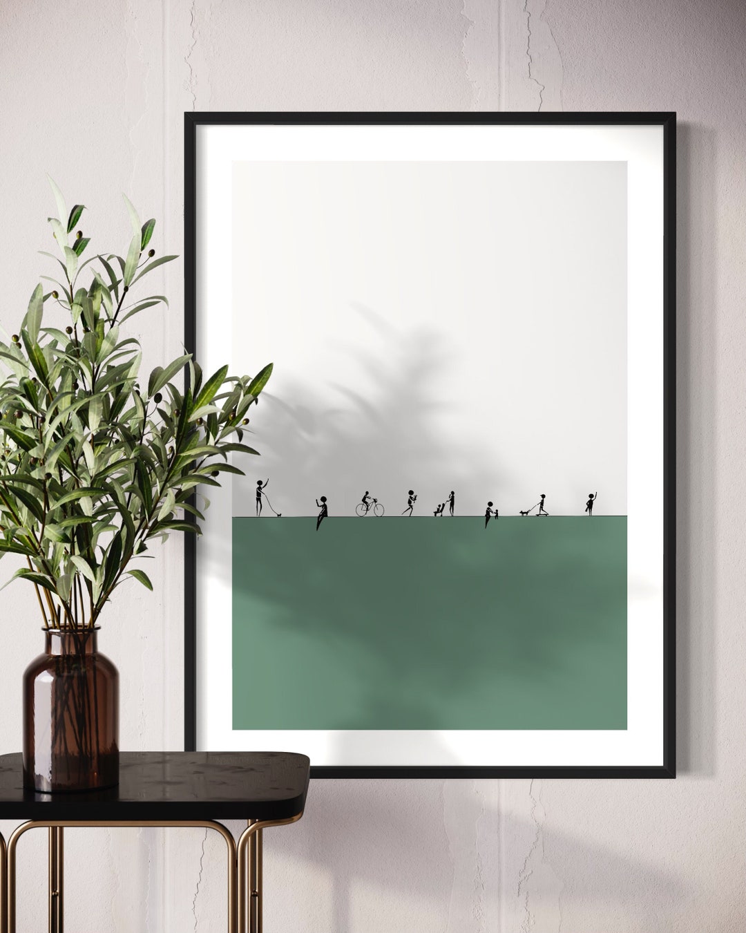 The Walk Minimal Poster Inspired Poster ART - Etsy