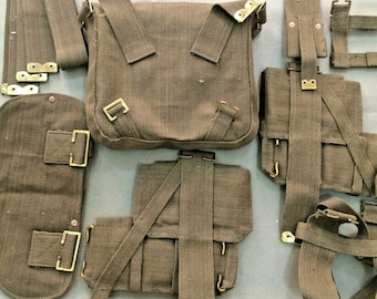 British WWI P08 Web Gear Set Pattern 1908 Webbing Equipment ...