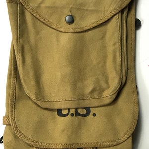 WW2 US M1928 Haversack Backpack : Marked ly&mfyco. 1943 Re - Etsy
