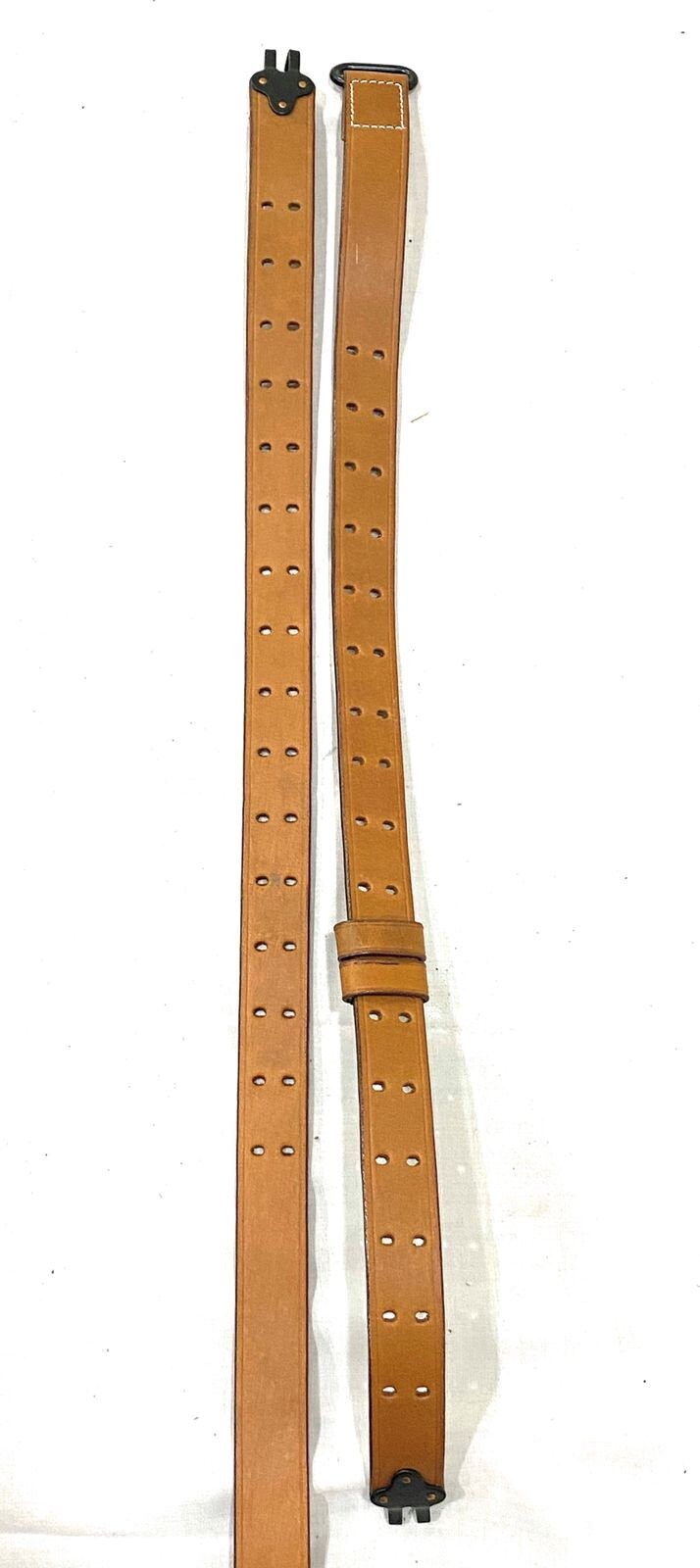 U.S. M1918 BAR Browning Automatic Rifle Sling: Oiled Brown Leather LOT ...