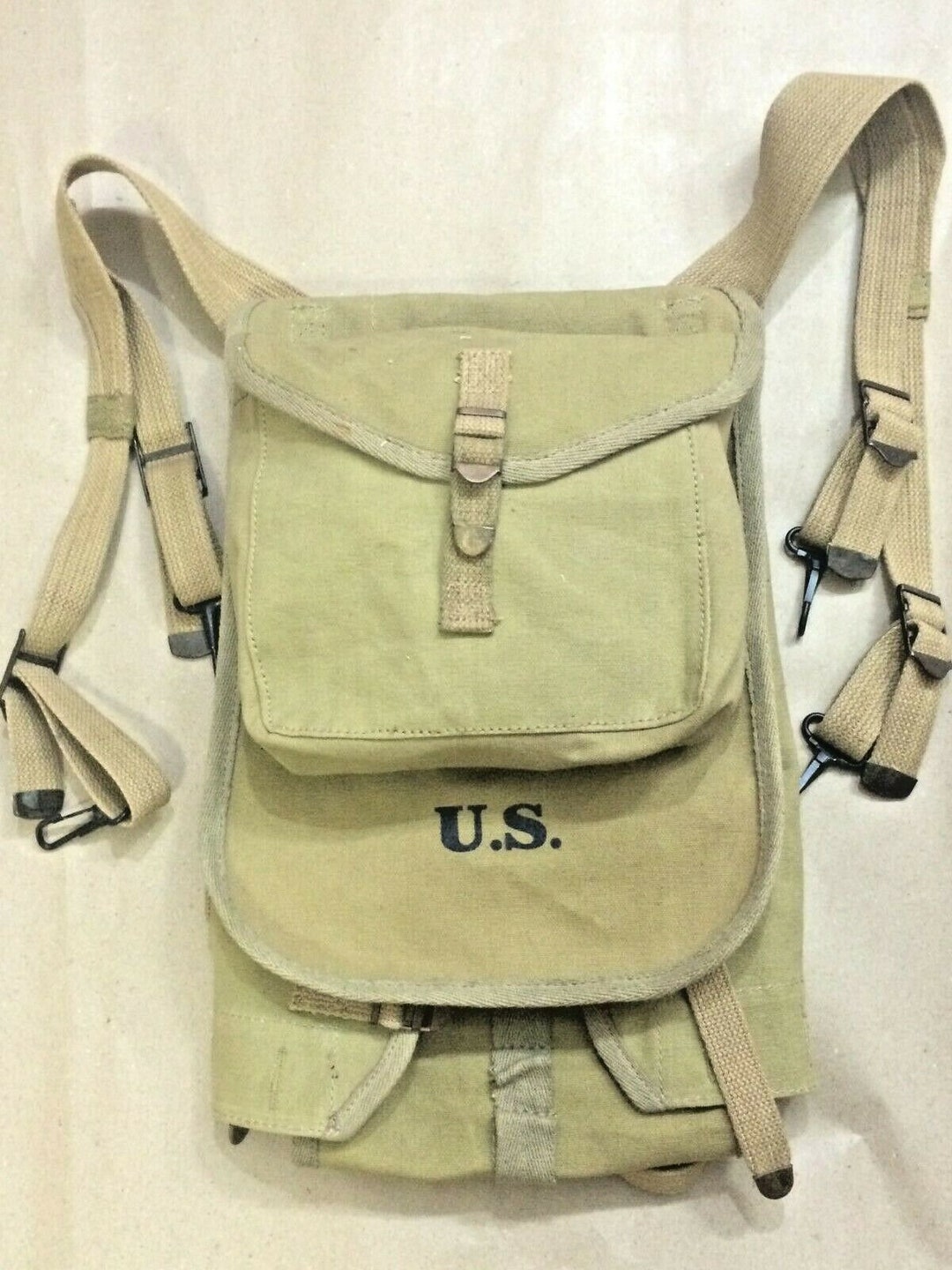 WW2 US Army M1928 Haversack Field Pack Marked ly & MFY - Etsy UK