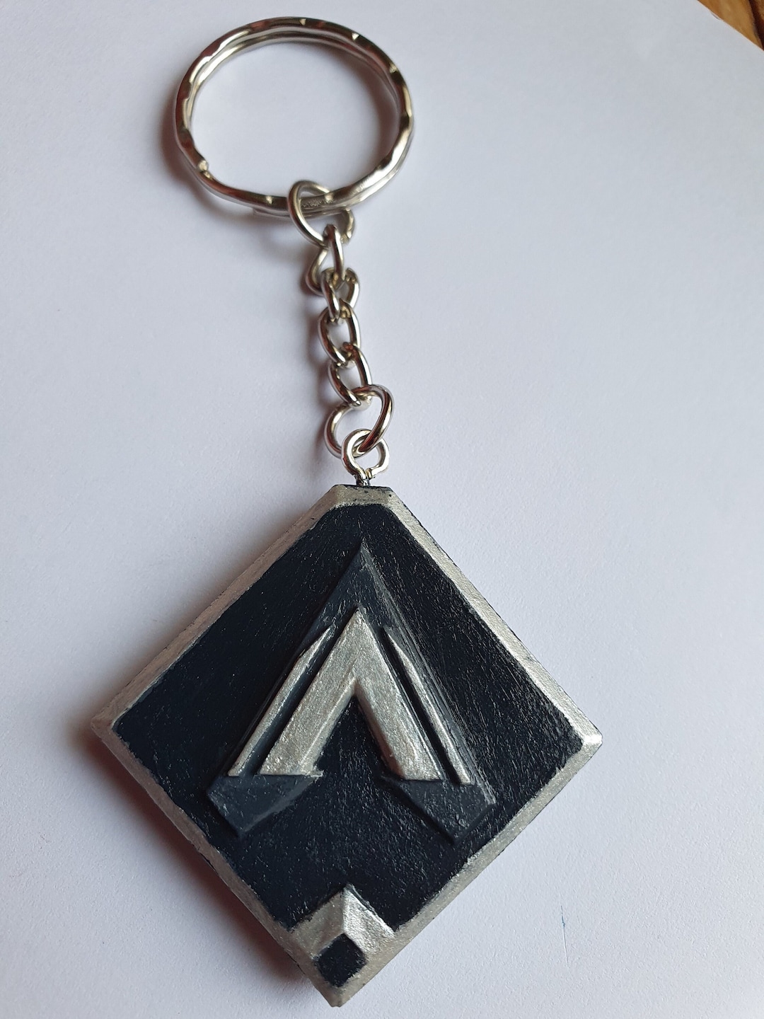 Apex Silver Rank Badge Plastic Keyring - Etsy
