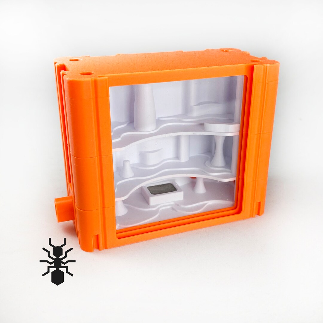 Ant Vertical Nest 5x10 Natural Inlays Module | Formicaria Ant Supplies ...