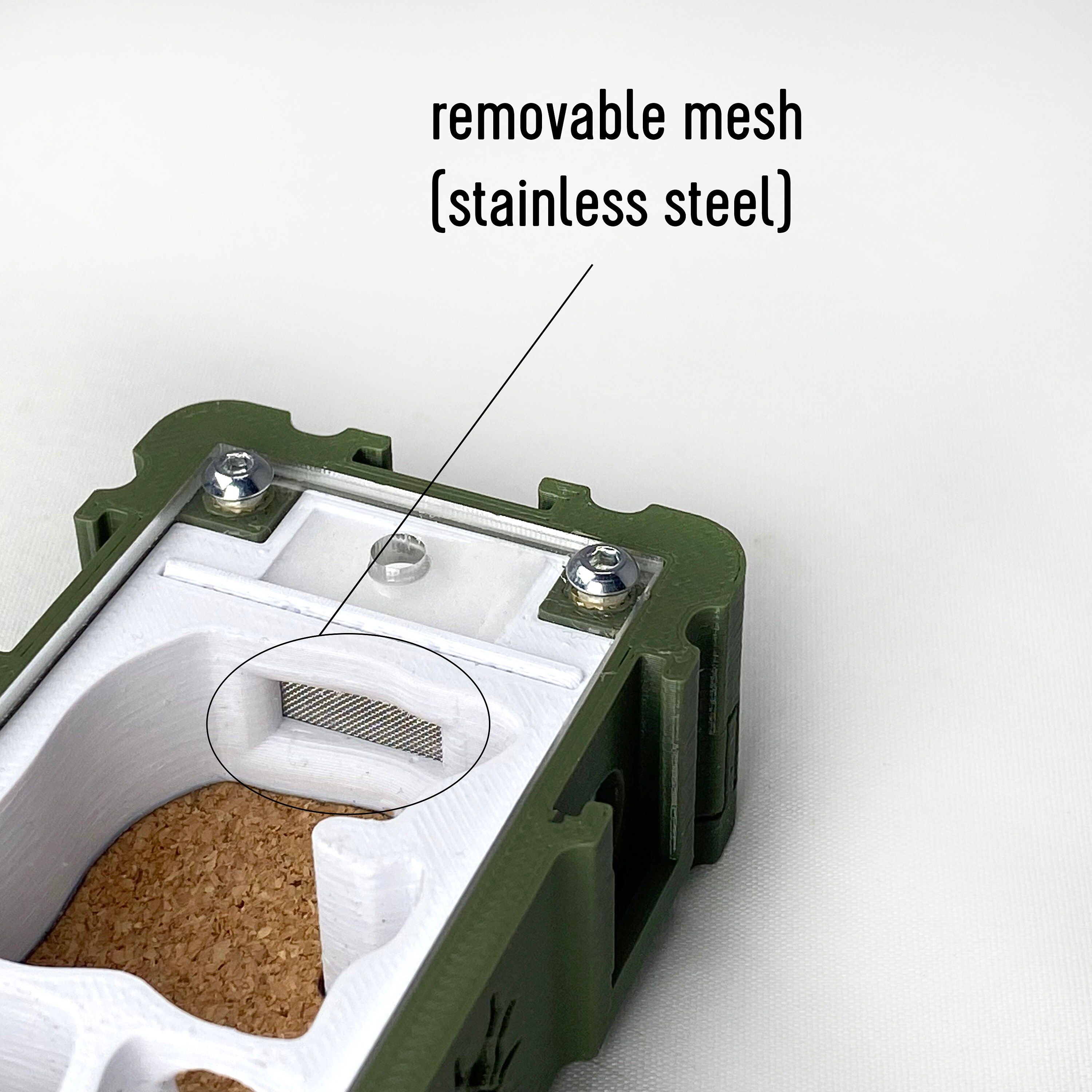 Ant Nest Natural Cork Inlay 5x10 Module | Formicaria Ant Supplies ...