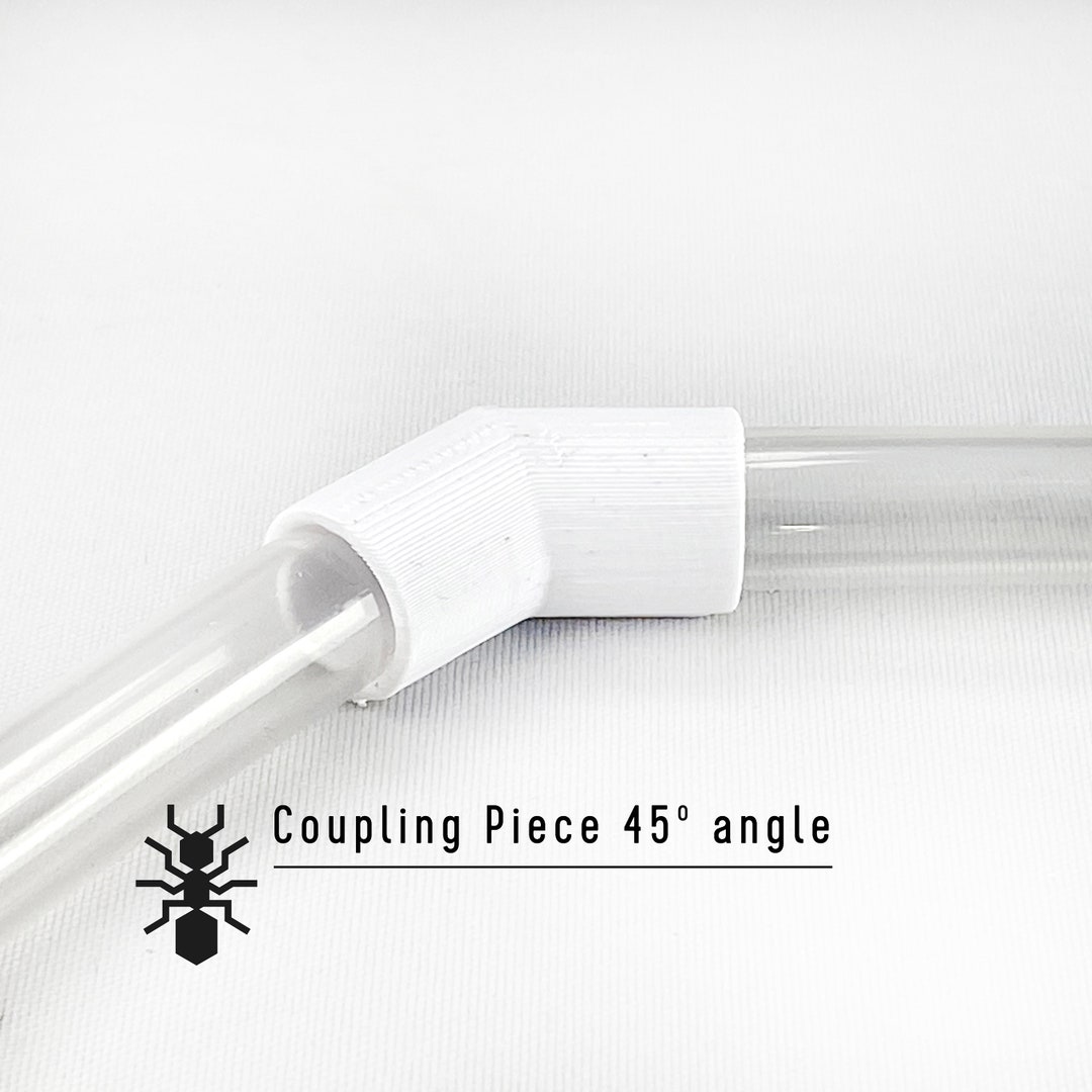 Ant Tubing Connectors Coupling Piece 45 Degrees | Formicaria Ant ...