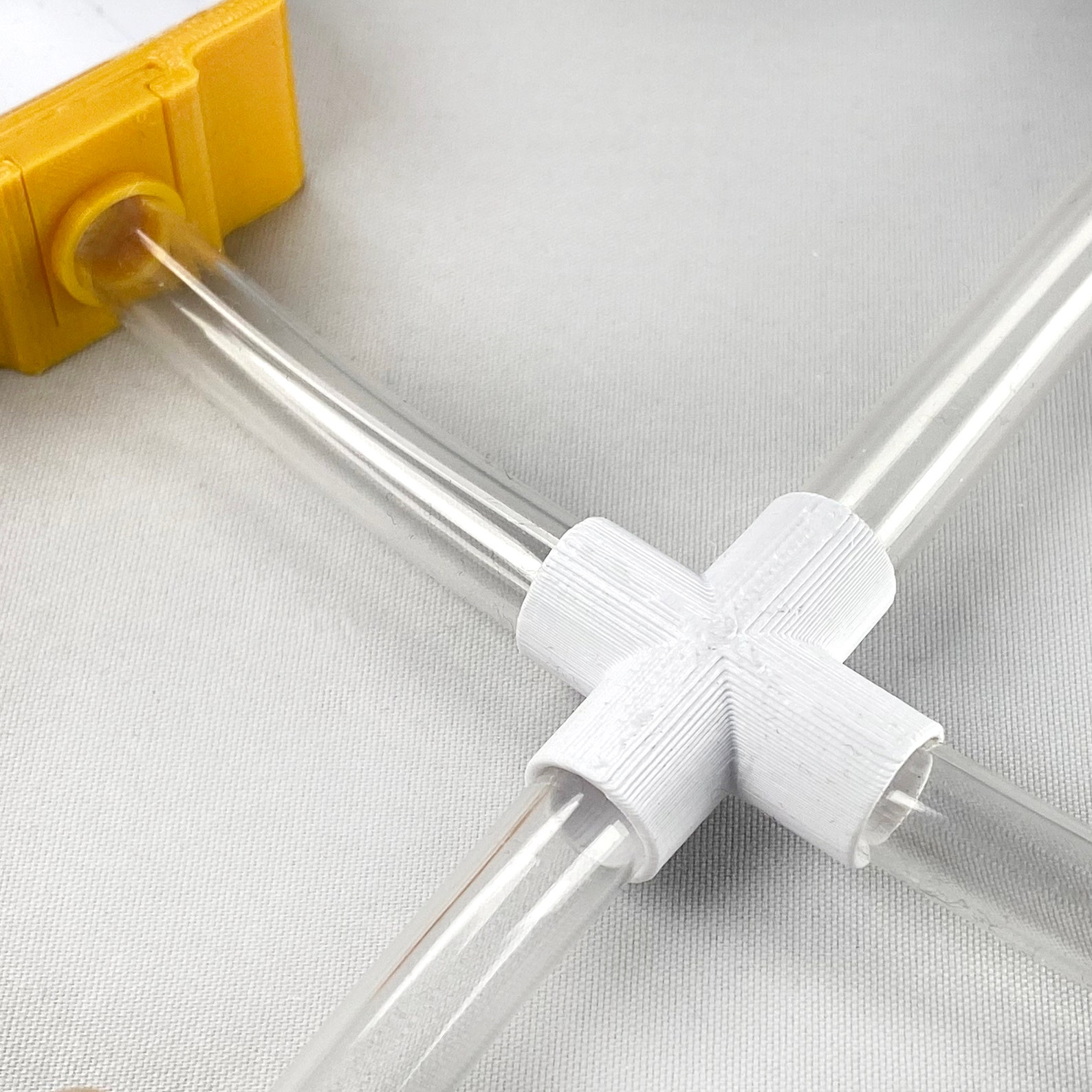Ant Tubing Connectors Coupling X Piece 4-way Splitter | Formicaria Ant ...