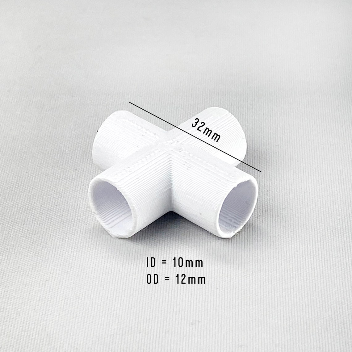 Ant Tubing Connectors Coupling X Piece 4-way Splitter | Formicaria Ant ...