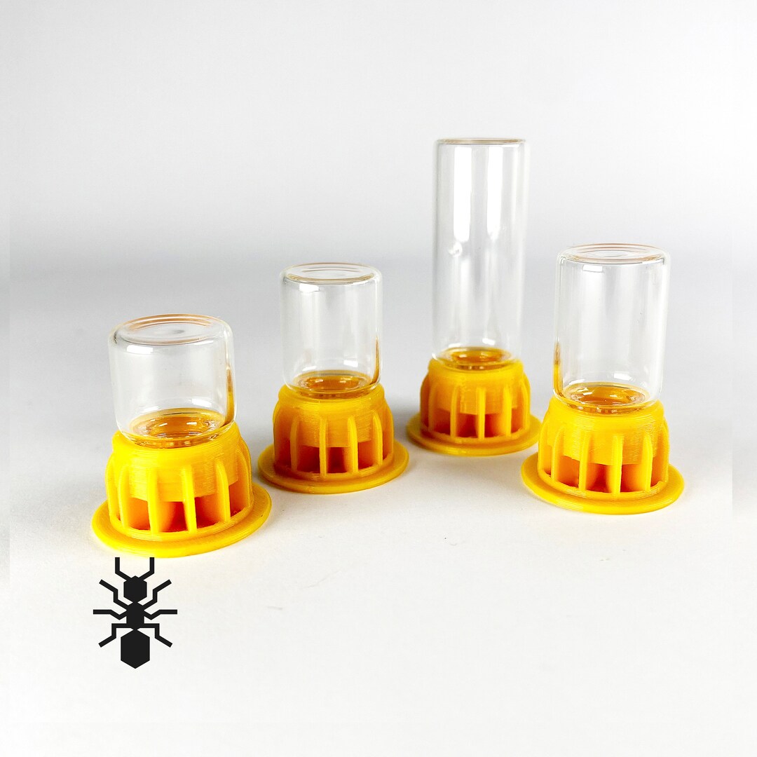 Ants Liquid Feeder, 1ml, 2ml, 3ml, 5ml 3D | Formicaria Ant Supplies ...