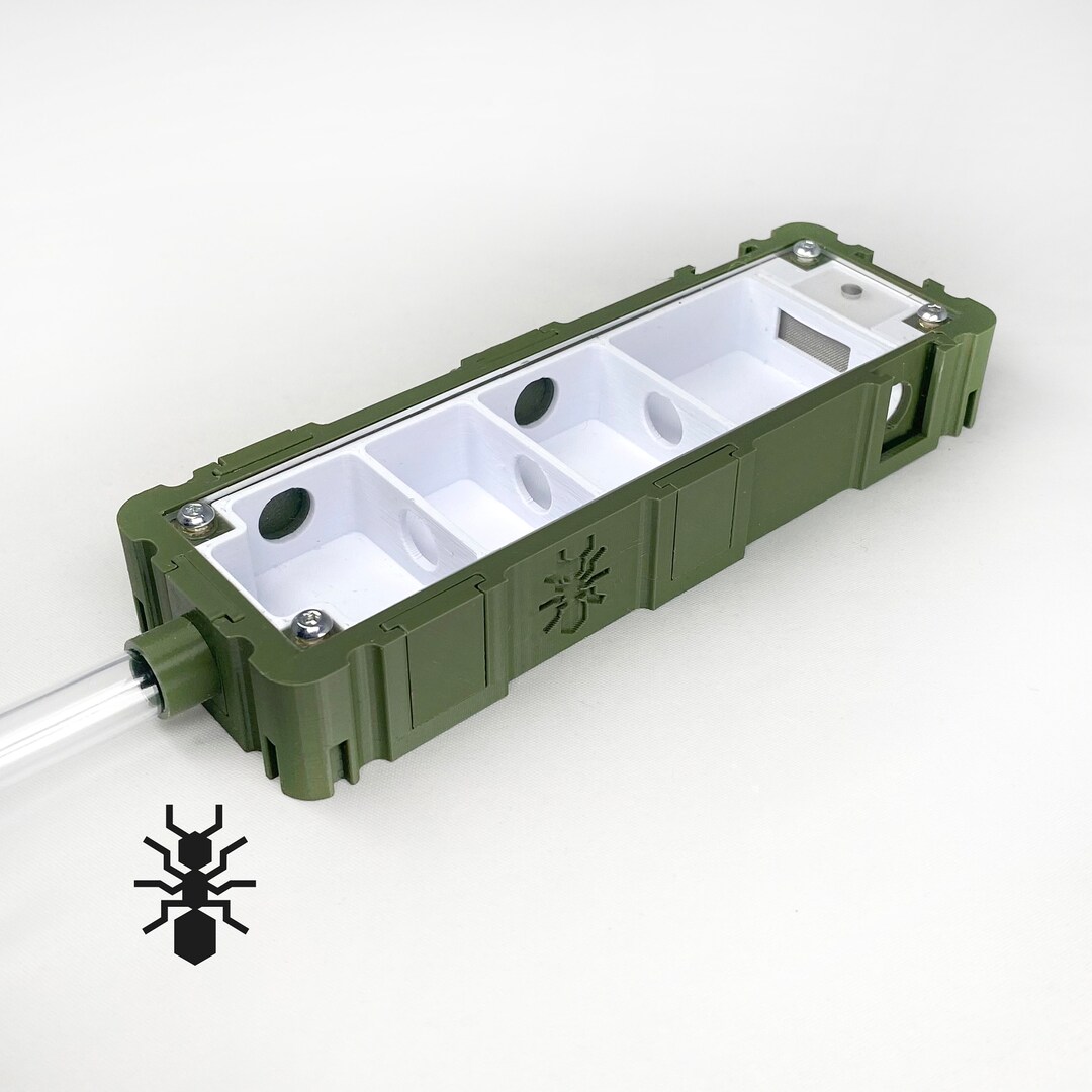 Ant Nest (5x15cm) With White Interieur | Formicaria Ant Supplies | 3d ...