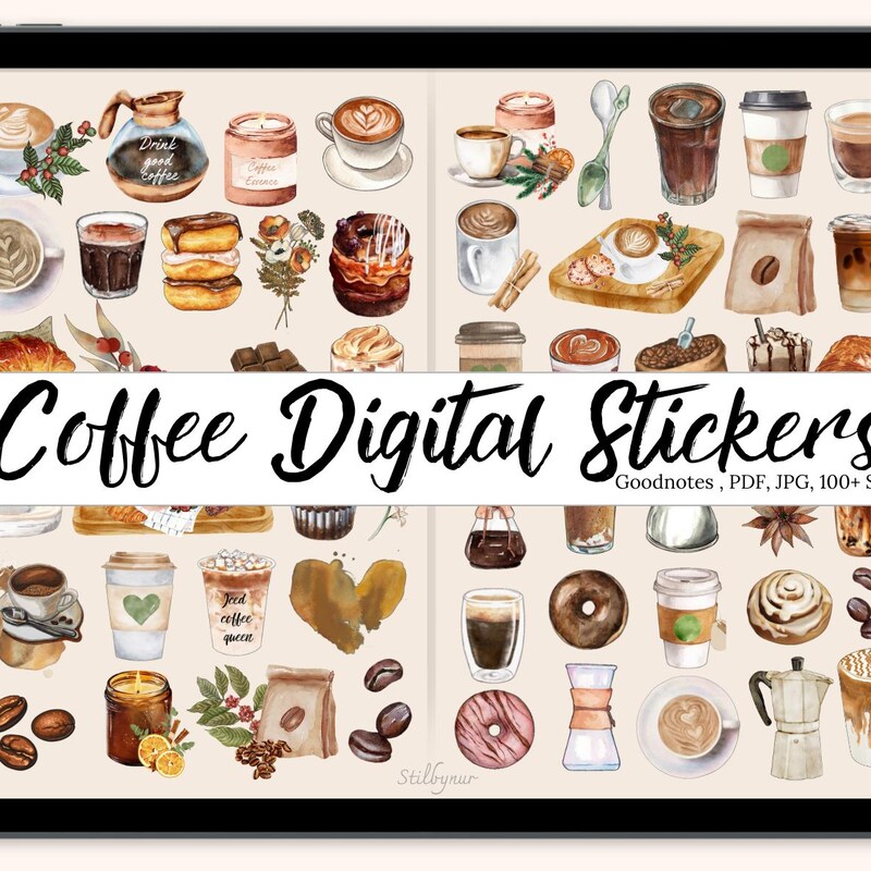 Coffee Planner Stickers - Etsy