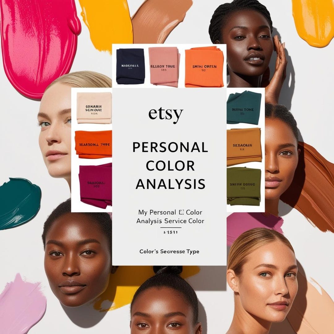 Personal Color Analysis, Custom Color Palette Colors, Season Typing ...