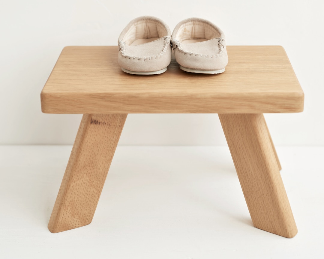 Wooden Children's Stool Baby Gift Toddler Stool, Montessori Toddler ...