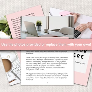 Ebook Template Business, Ebook Template Pink, Lead Magnet Template ...