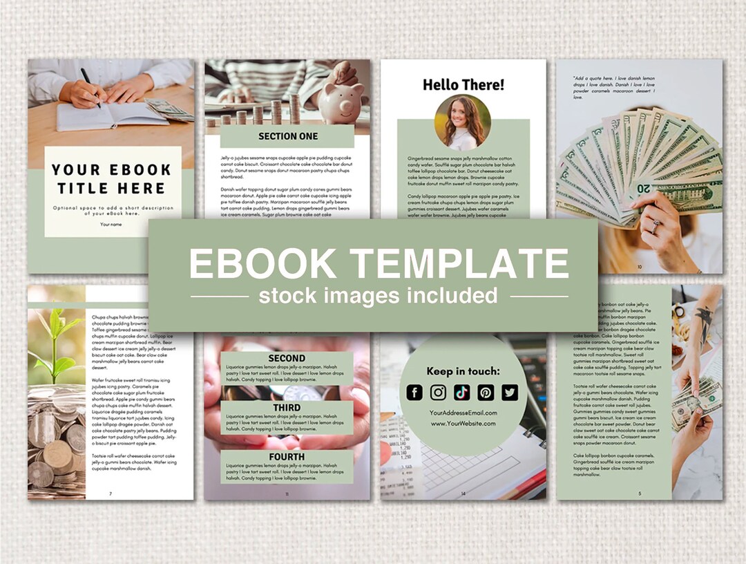 Accounting Ebook Template Business, Ebook Template Finance, Lead Magnet ...
