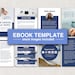 Ebook Template Business Ebook Template Navy Blue Lead Magnet Template ...