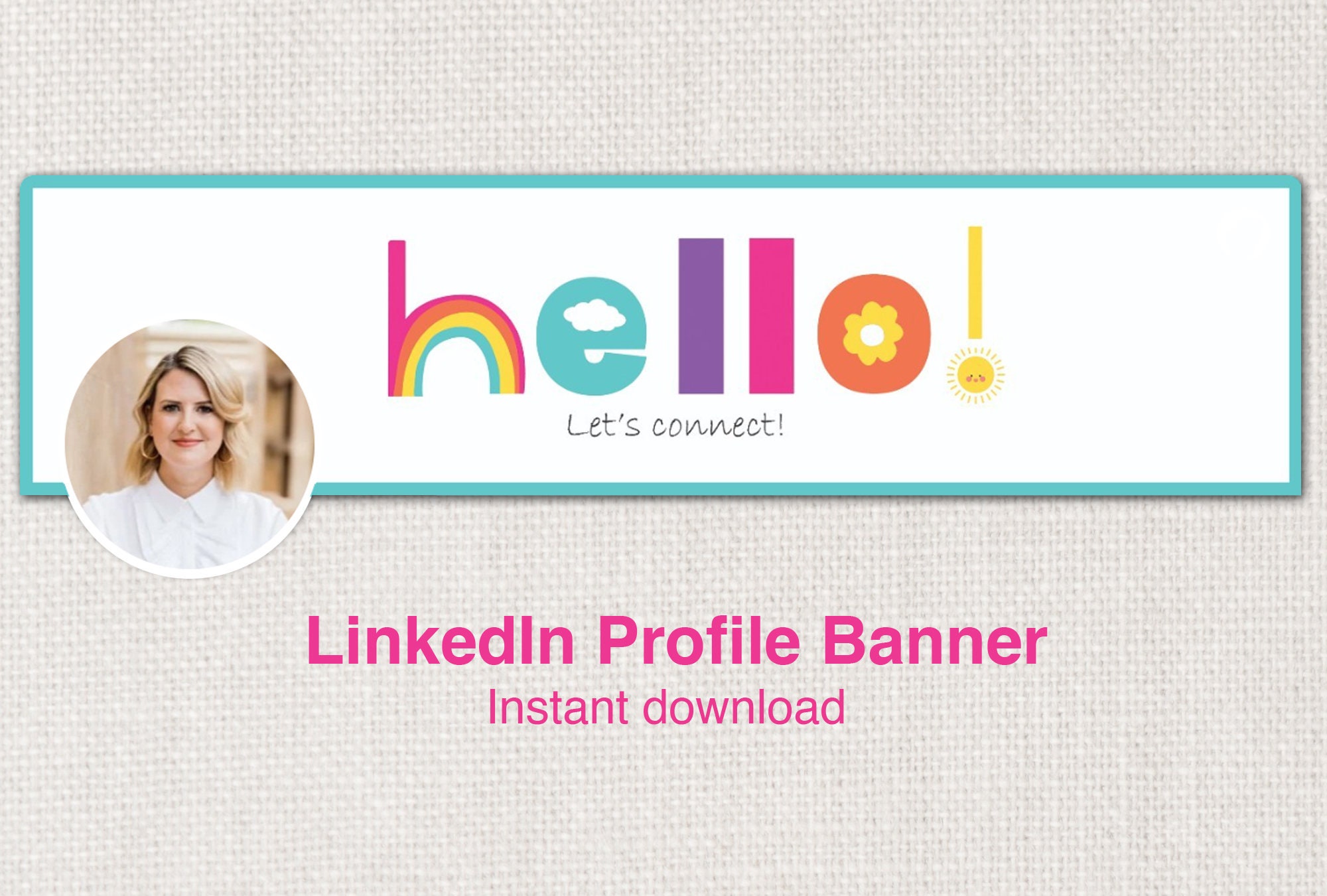 Linkedin Header Linkedin Banner Business Profile Banner - Etsy