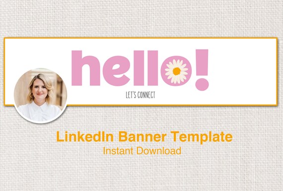 Linkedin Banner Business Profile Banner Social Media Banner - Etsy
