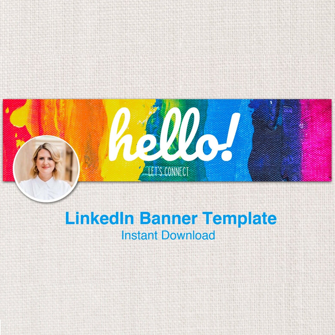 Linkedin Banner, Business Profile Banner, Linked in Banner, Social ...