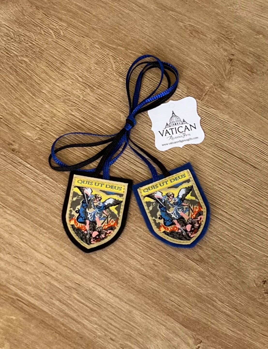 St Michael Scapular Archangel Michael Scapular Catholic Protection ...