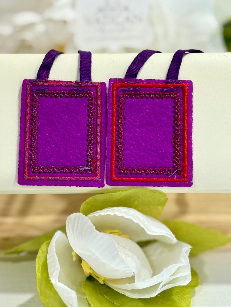 Marie Julie Jahenny Purple Scapular – Catholic Protection & Benediction ...