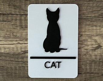 Busy Kitty Litter Box Metal Aluminum Tin Sign Vintage - Etsy