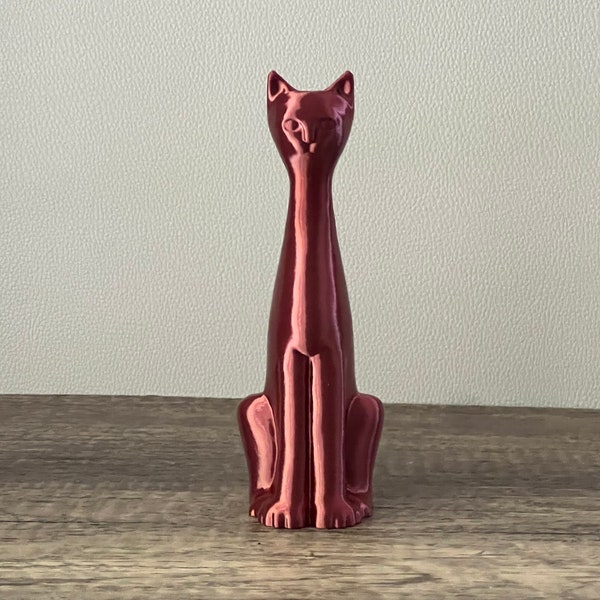 Long Neck Cat Sculpture - Etsy