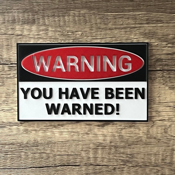 Funny Danger Signs - Etsy