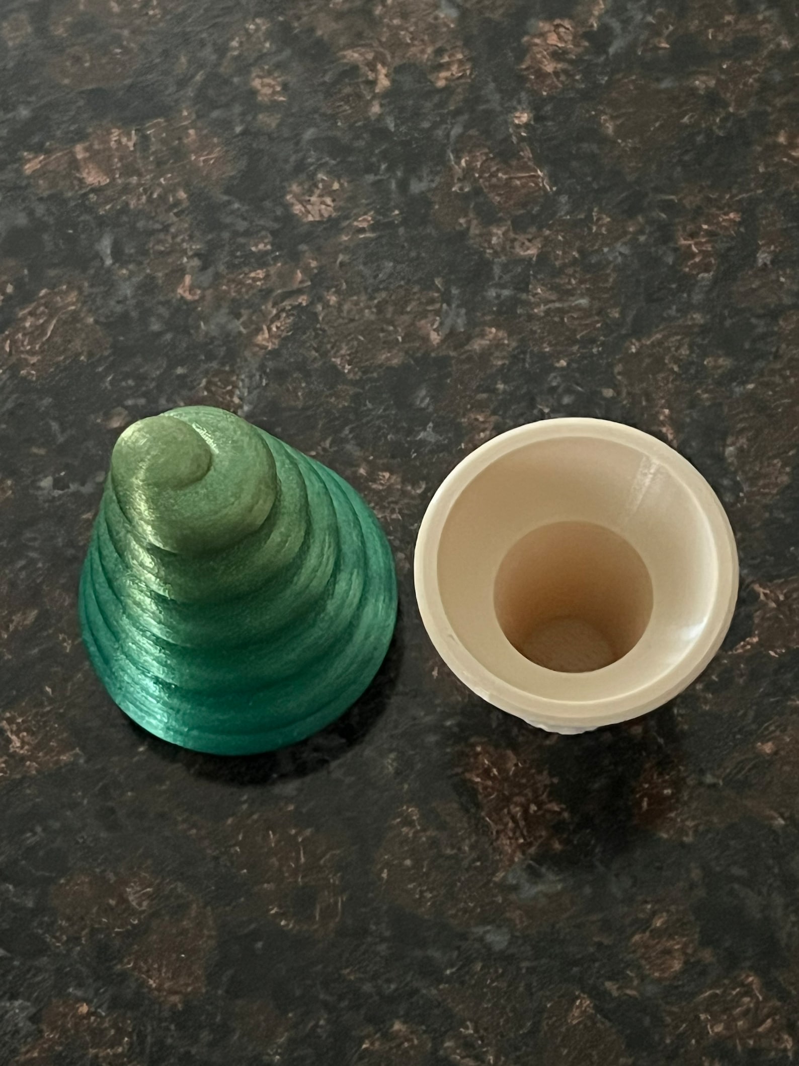 3D Printed Ice Cream Cone Secret Container Rainbow - Etsy