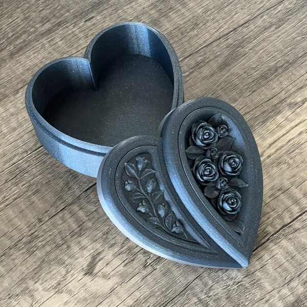 Heart Shaped Jewelry Box - Etsy